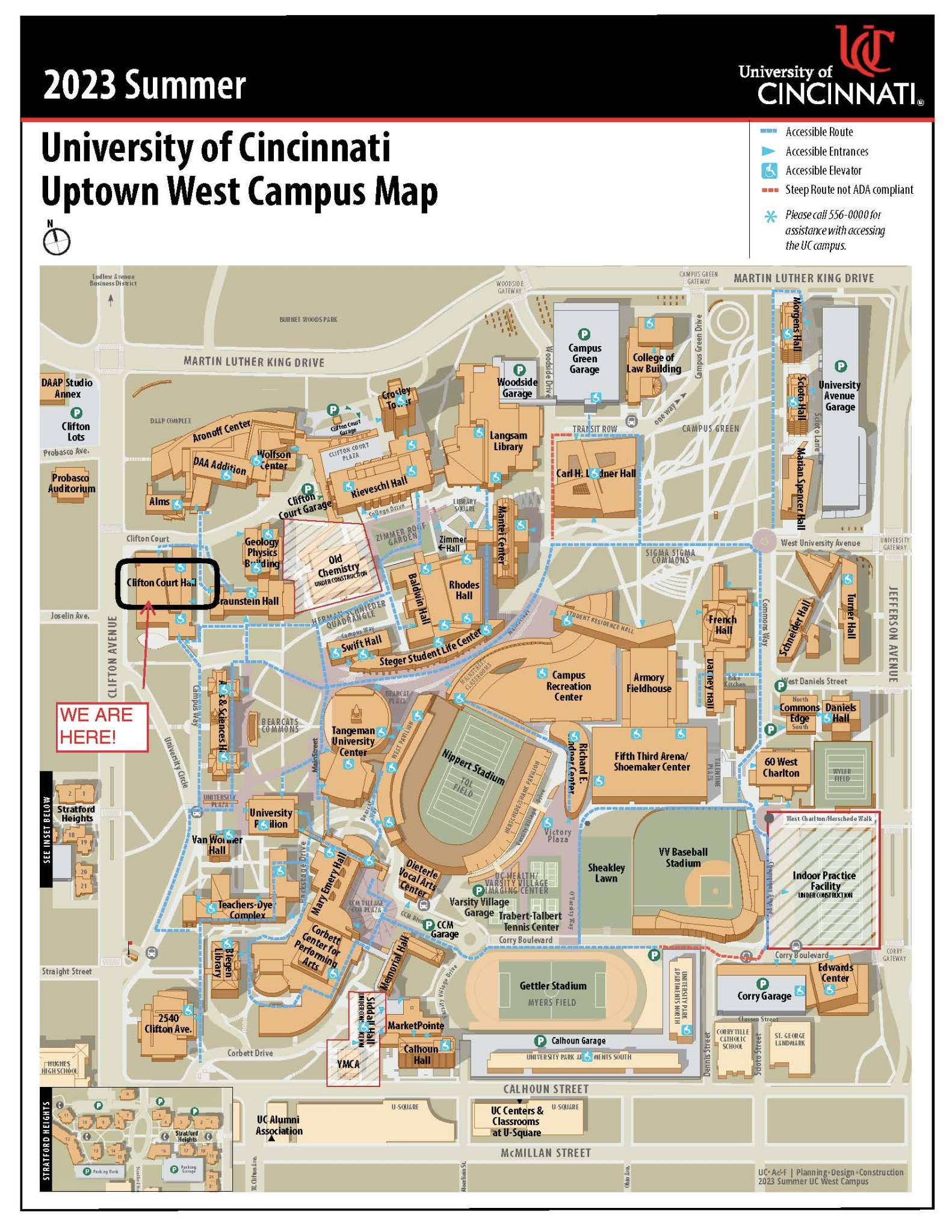 Campus Map – CCRALL – University of Cincinnati